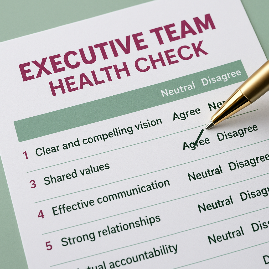 Executive Team Health Check